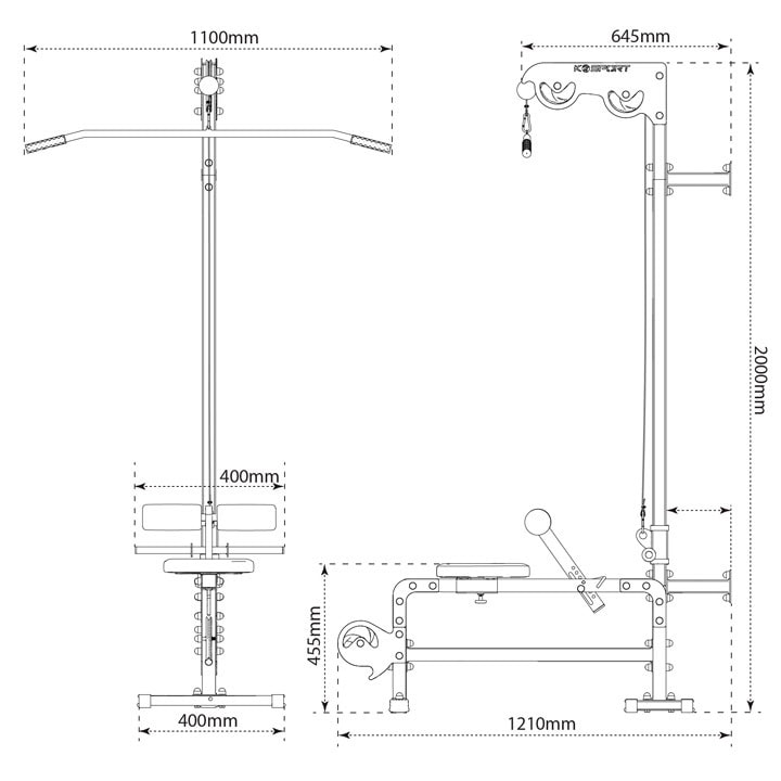 Kabelzugstation Zur Wandmontage - K-Sport DE