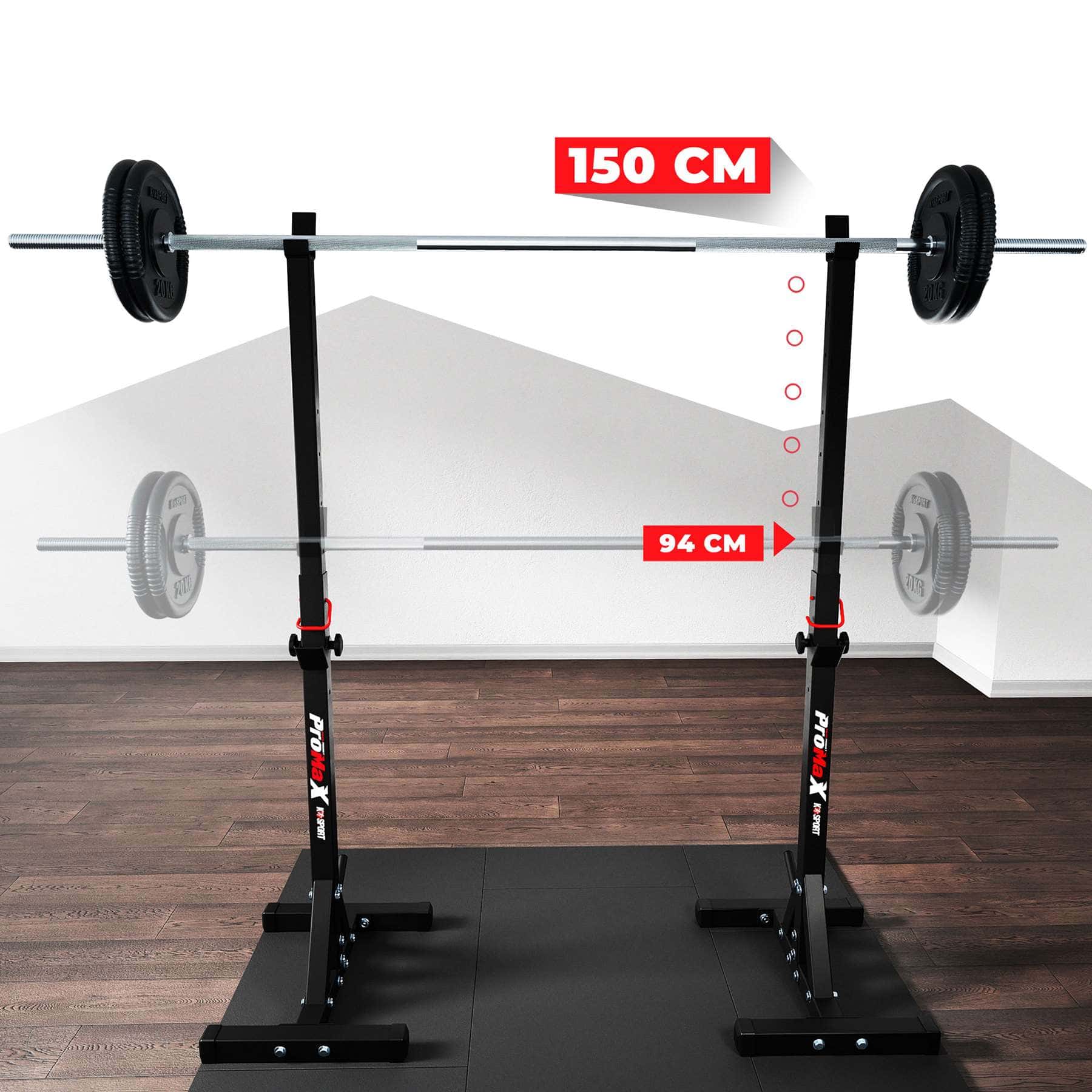 Verstärktes Hantel Rack Mit Hantelscheibenhalter - K-Sport