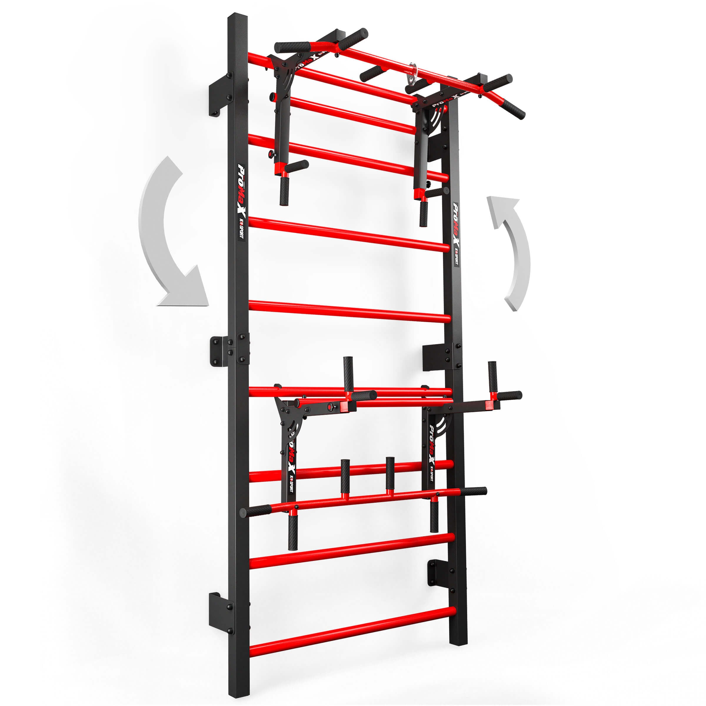Trainingsset - Klimrek Met Dipstation/ Optrekstang