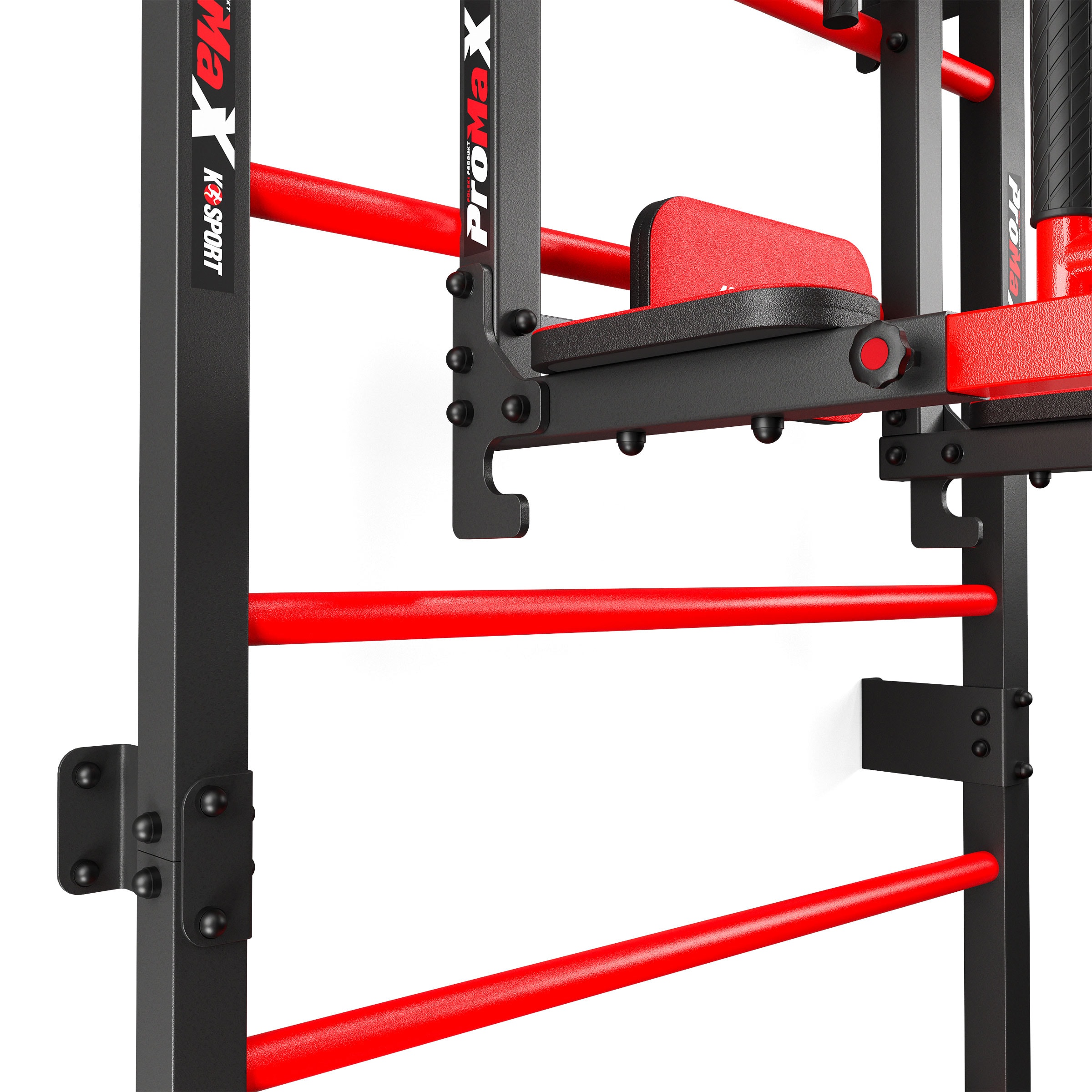 Trainingsset Klimrek Met Dipstation + Optrekstang + Bank