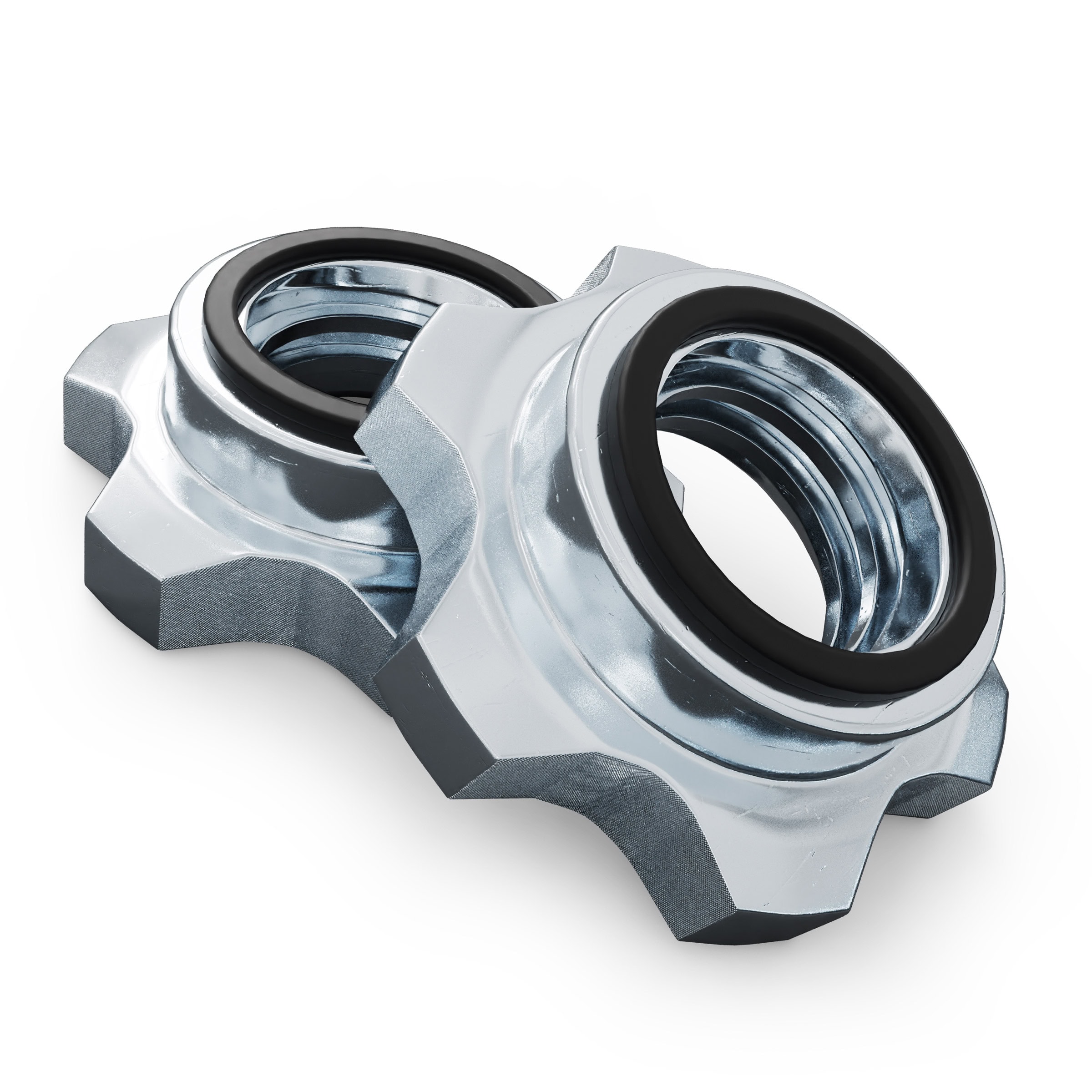 Barra Reforzada Larga Con Tope De Barra Con Rosca - K-Sport